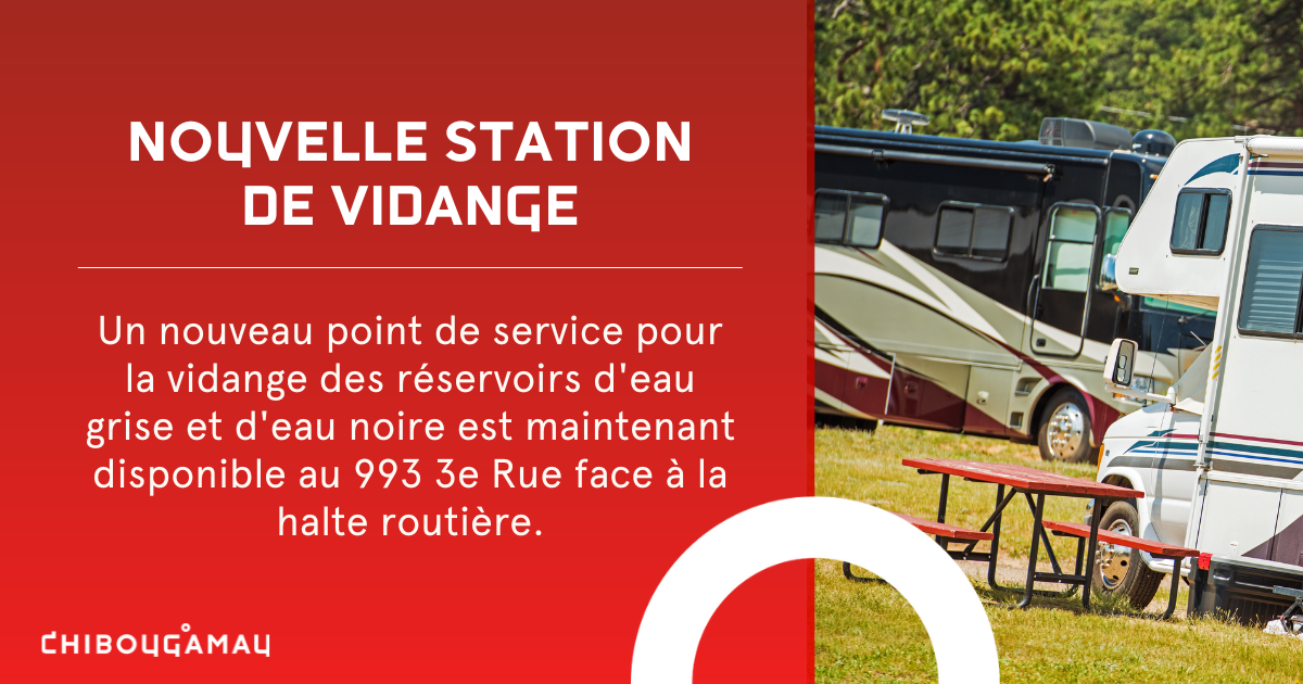 Station de vidange | 993 3e Rue - Ville de Chibougamau