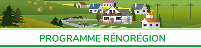 Programme RÉNORÉGION 2022-2023 - Municipalité d'Escuminac
