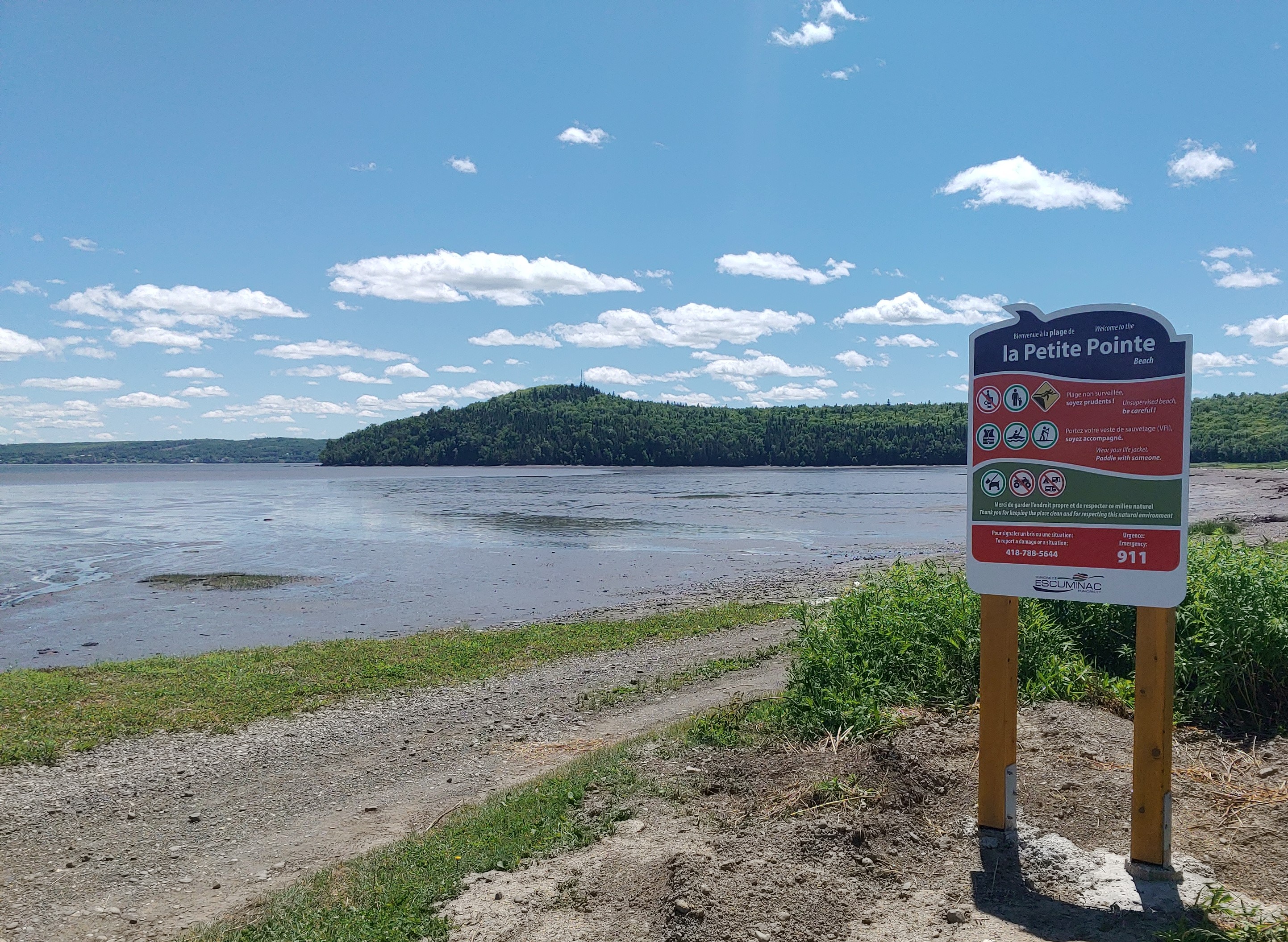 Plages - Municipalité d'Escuminac