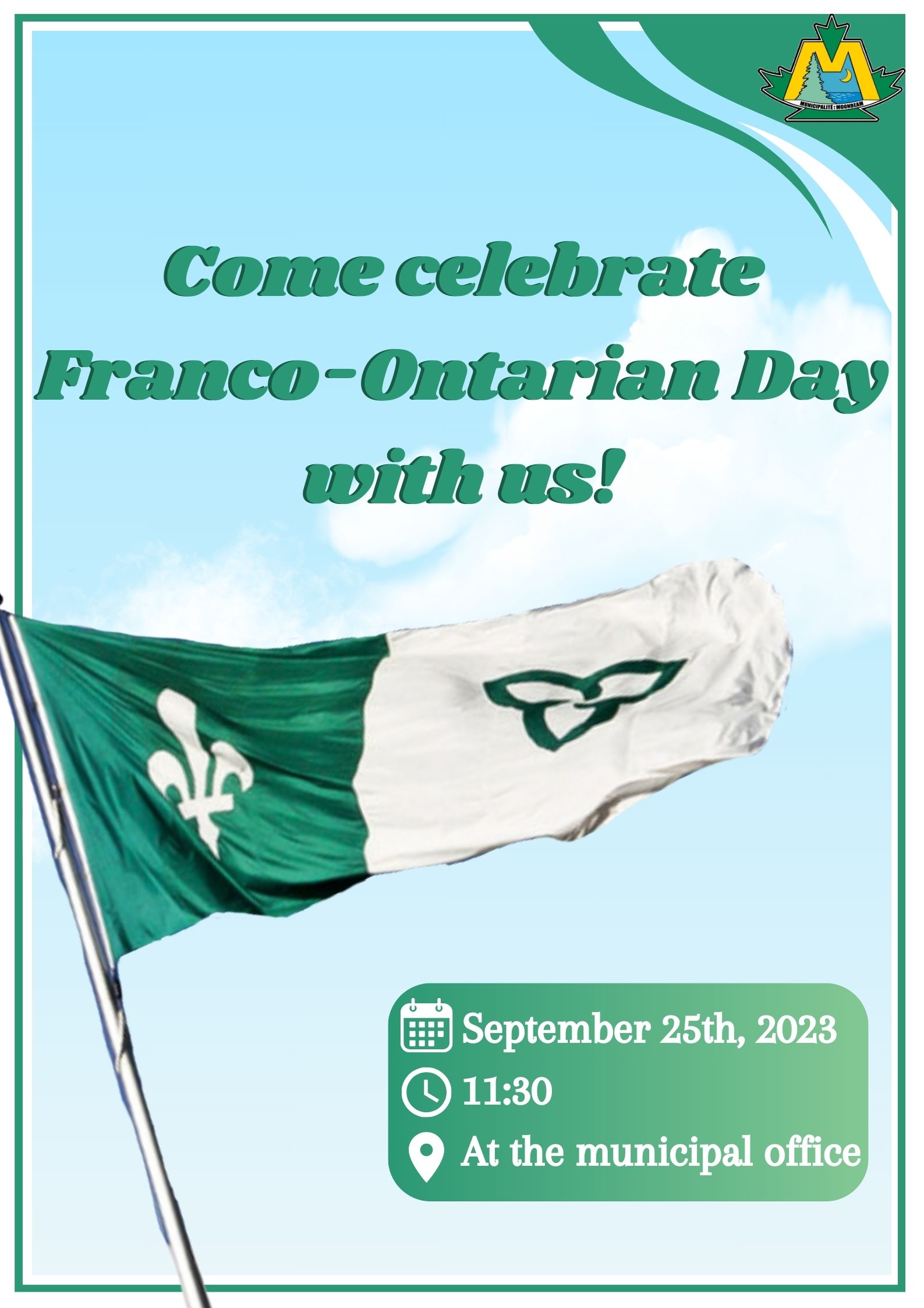 September 25th - Franco-Ontarian Day - Township of Moonbeam