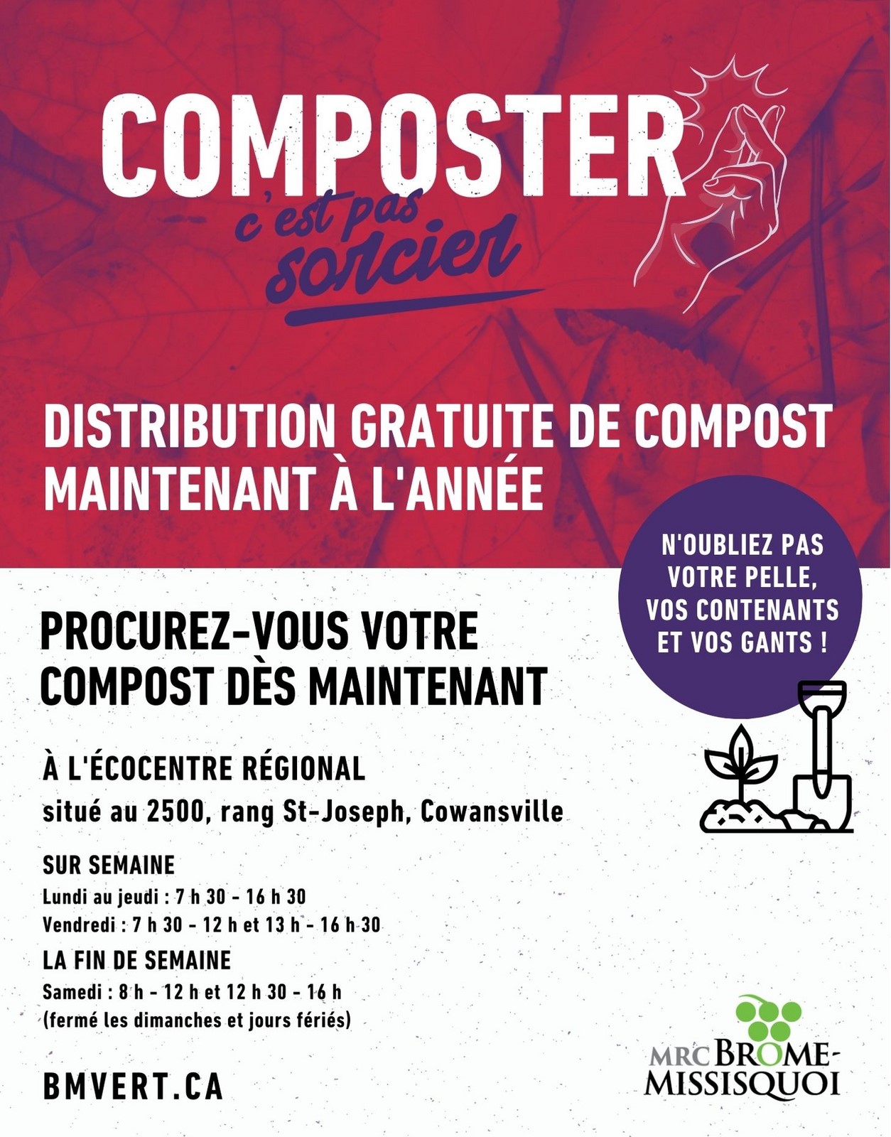 Gestion des matières résiduelles Calendrier 2025 des collectes ...