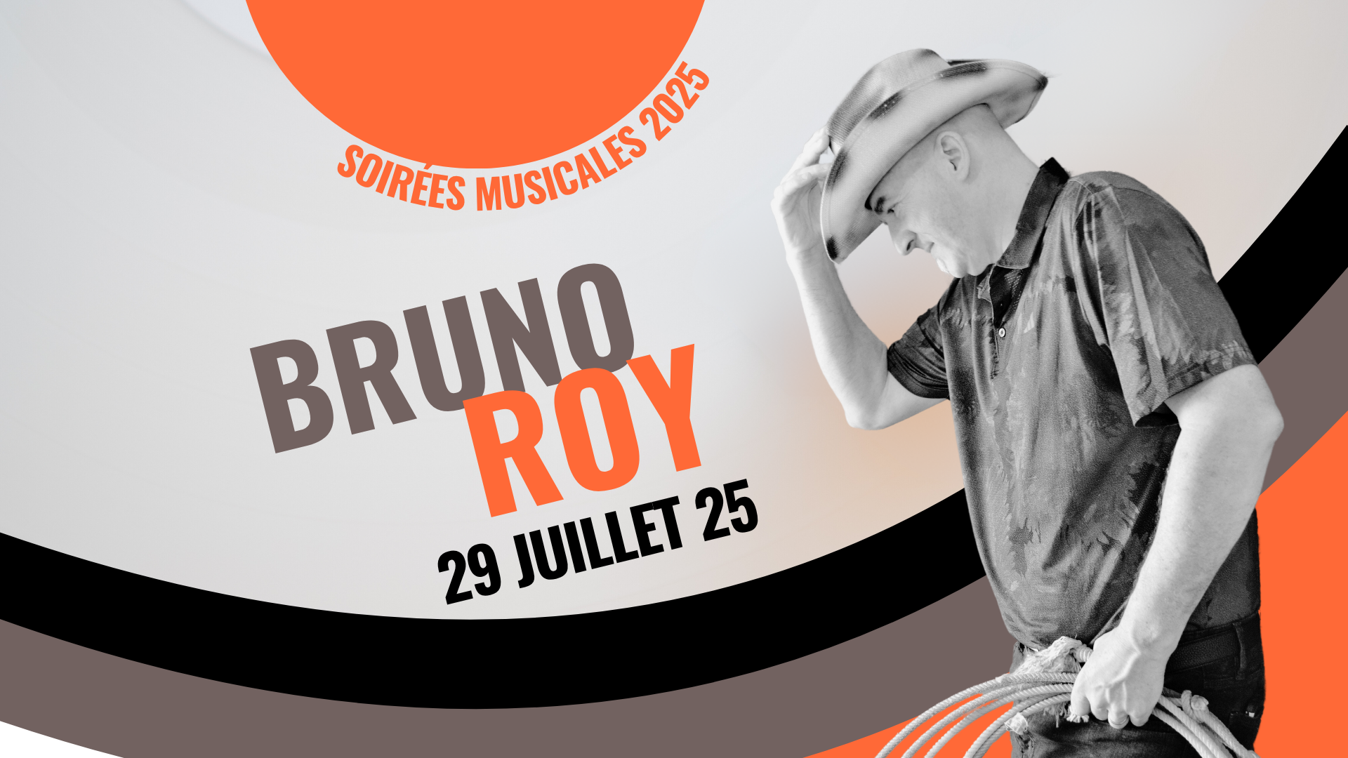 Soirée musicale 2025: Bruno Roy - Municipalité de Saint-Prosper